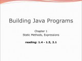 Ppt Building Java Programs Powerpoint Presentation Free Download