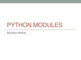 Ppt Mastering Python Modules Essential Guide For Efficient