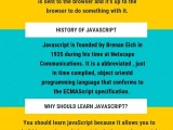 Ppt Javascript Tutorial For Beginners Javascript Training