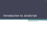 Ppt Introduction To Javascript A Comprehensive Beginner S Guide