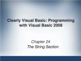 Ppt Mastering String Manipulation In Visual Basic 2008 Powerpoint