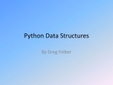Ppt Python Data Structures Lists And Methods Overview Powerpoint