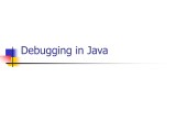 Ppt Debugging In Java Powerpoint Presentation Free Download Id 9248494