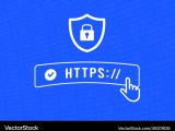 Https Hypertext Transfer Protocol Secure Concept Vector Image