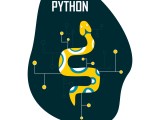 Python Code Language Sign Programming Coding Vector Image