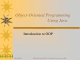 Ppt Introduction To Object Oriented Programming Using Java Powerpoint