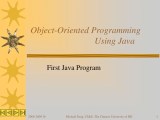 Ppt Object Oriented Programming Using Java Powerpoint Presentation