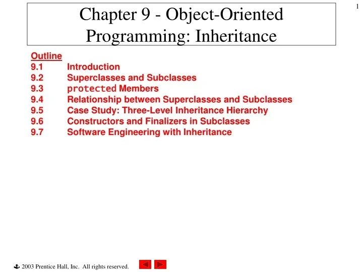 Ppt Chapter 9 Object Oriented Programming Inheritance Powerpoint - Download Stunning Sunset Pattern | High Resolution