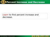 Ppt Mastering Percent Increase And Decrease Techniques Powerpoint
