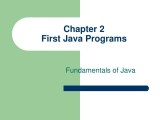 Ppt Java Fundamentals Introduction To Programming And User Interface