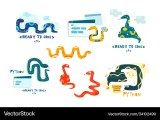 Python Code Language Sign Programming Coding Vector Image