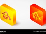 Isometric Line Dollar Rate Decrease Icon Isolated Vector Image