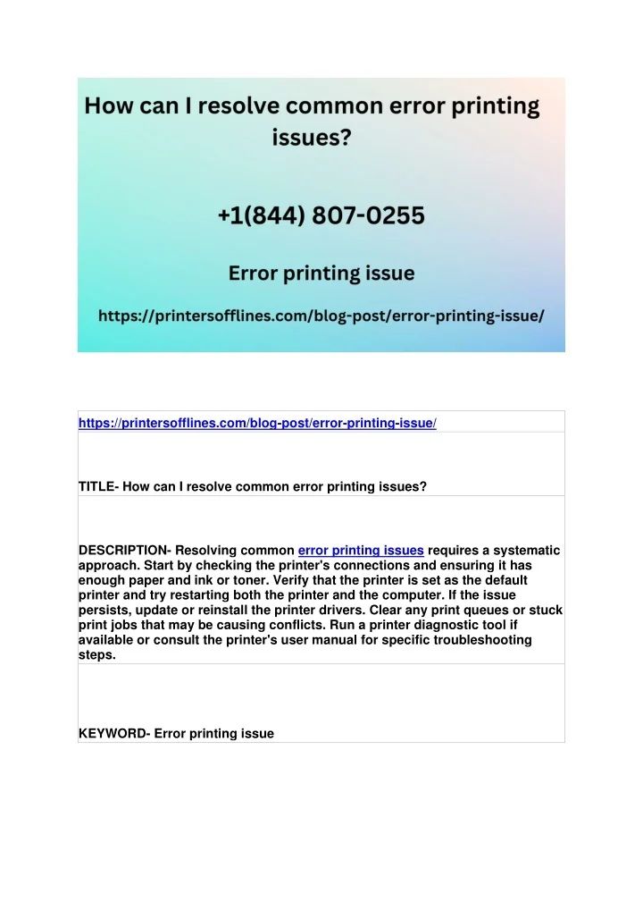 How Can Resolve Something Went Wrong Printing The Error - Ocean Designs - High Quality HD Collection
