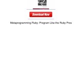 Ppt Metaprogramming Ruby Program Like The Ruby Pros By Paolo