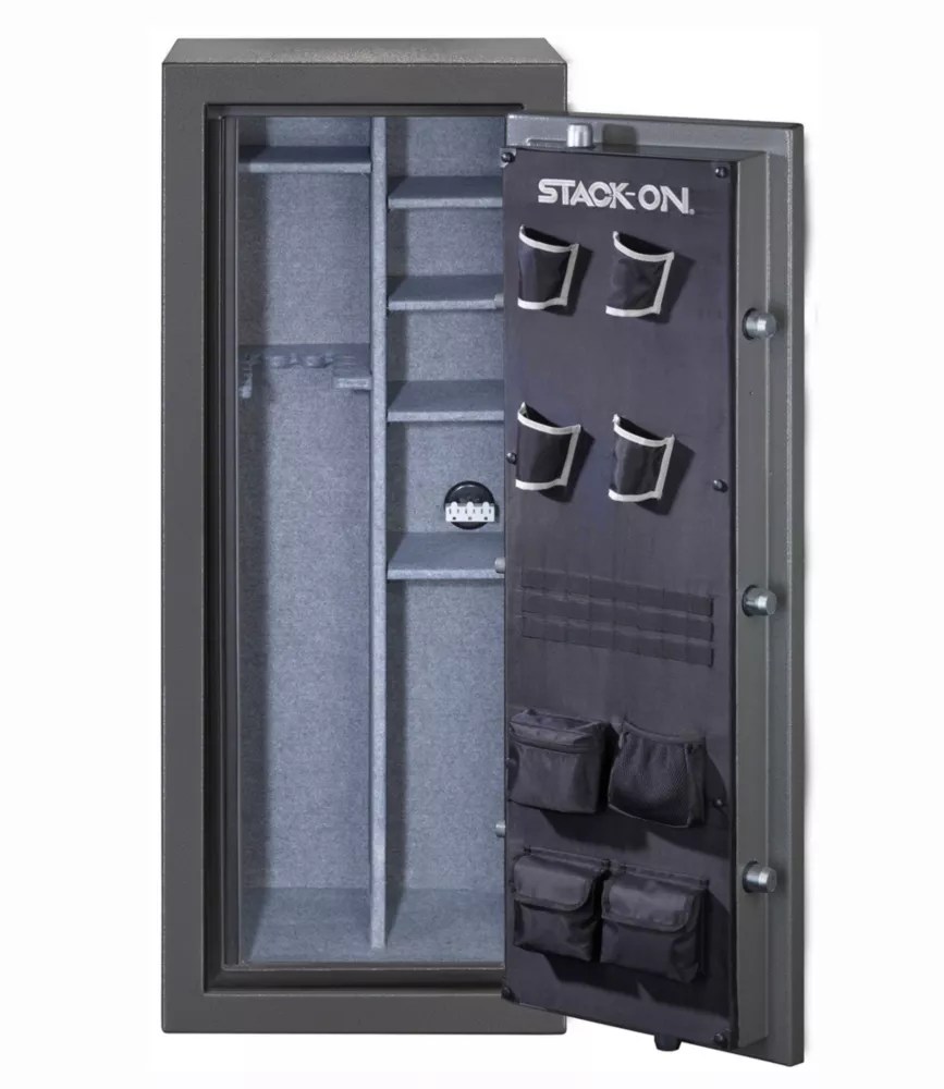 Stack On Total Defense Gun Safe With Back Lit Electronic Lock 22 24