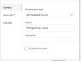 User Groups Based Security Devolutions Documentation