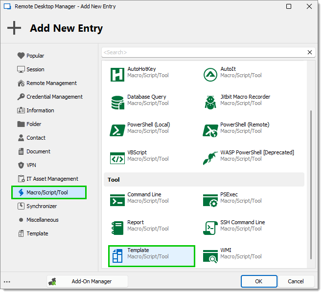 Add Web Links In Macros Script Tools Sessions Devolutions - Best Minimal Arts in Retina