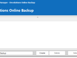 Backup Settings Devolutions Documentation