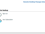 Backup Restore Devolutions Documentation