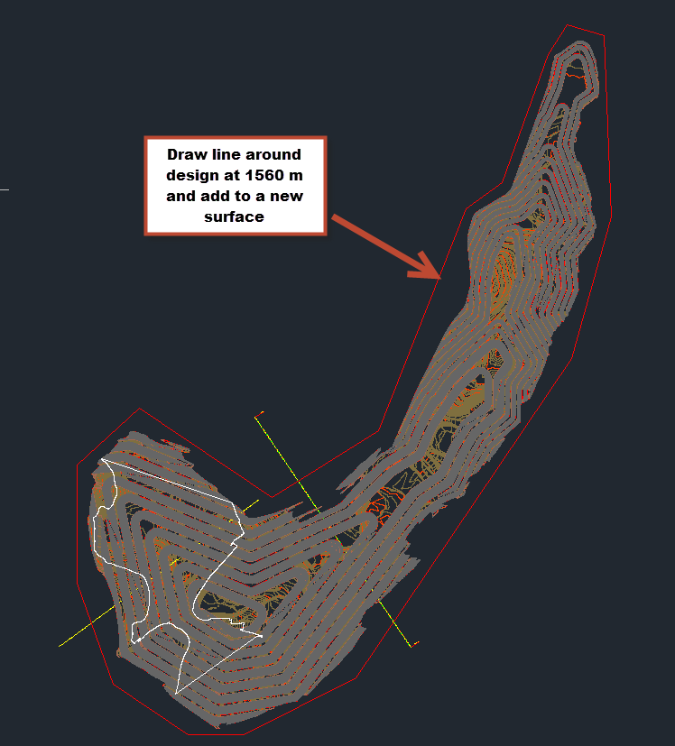 Stage Storage Analysis of Stockpiles/Dam Walls (between two irregular ...