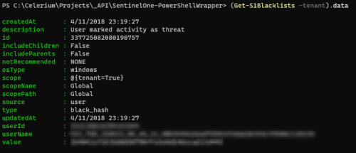Powershell Sentinelone Powershell Wrapper Celerium