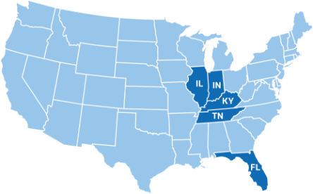 Centerstone Locations | Tennessee | Florida | Kentucky | Indiana | Illinois