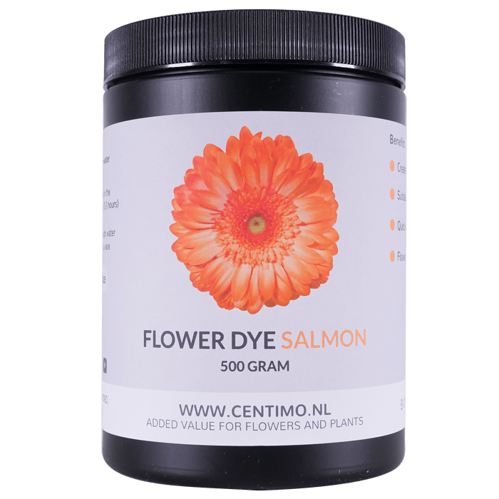 Salmon flower dye - Centimo