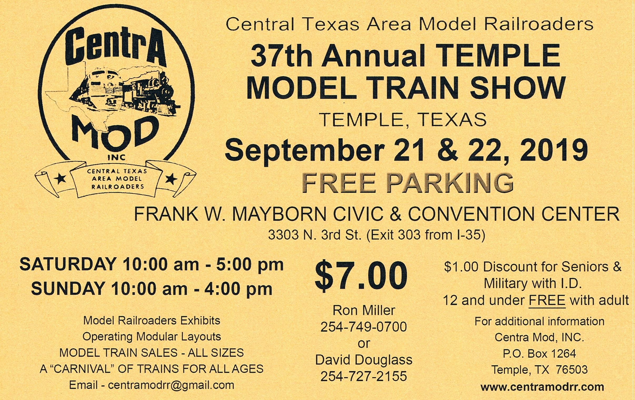 37th Annual Temple Model Train Show CentraMOD 37th-annual-temple-model-train-show-centramod