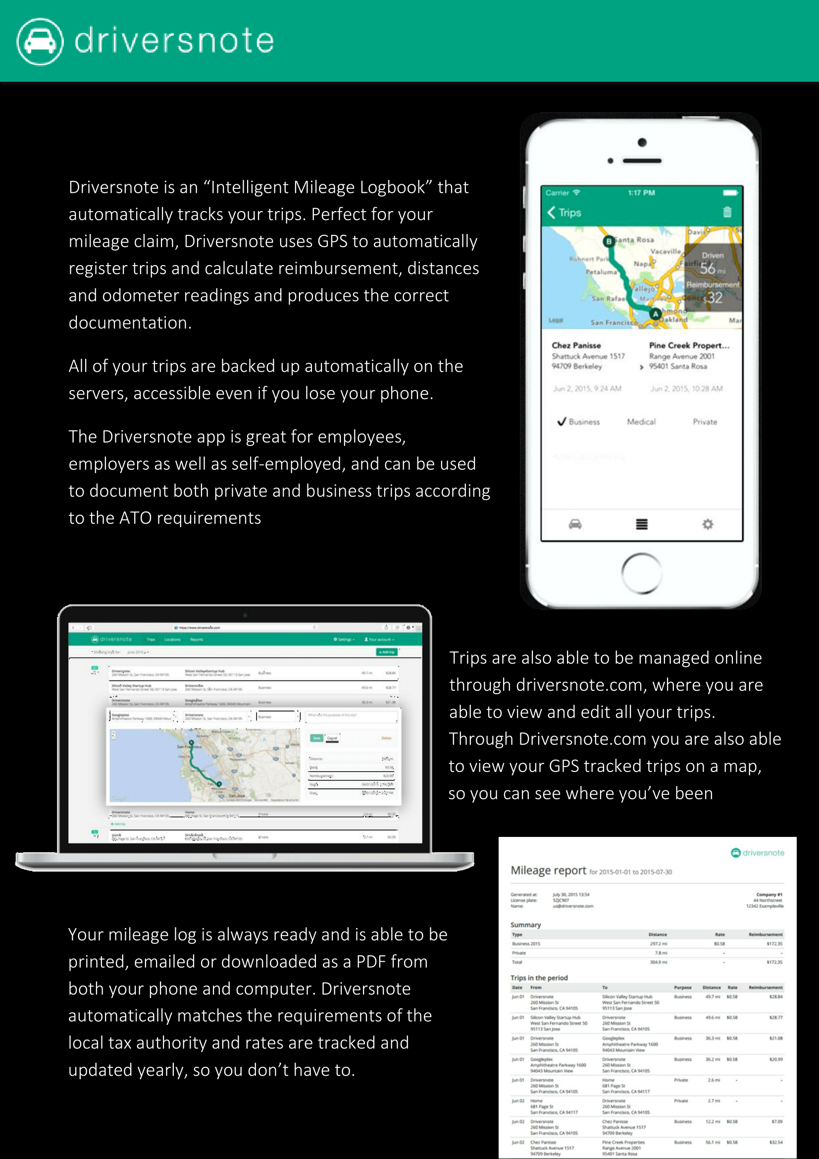 Driversnote – Century Taxation Services