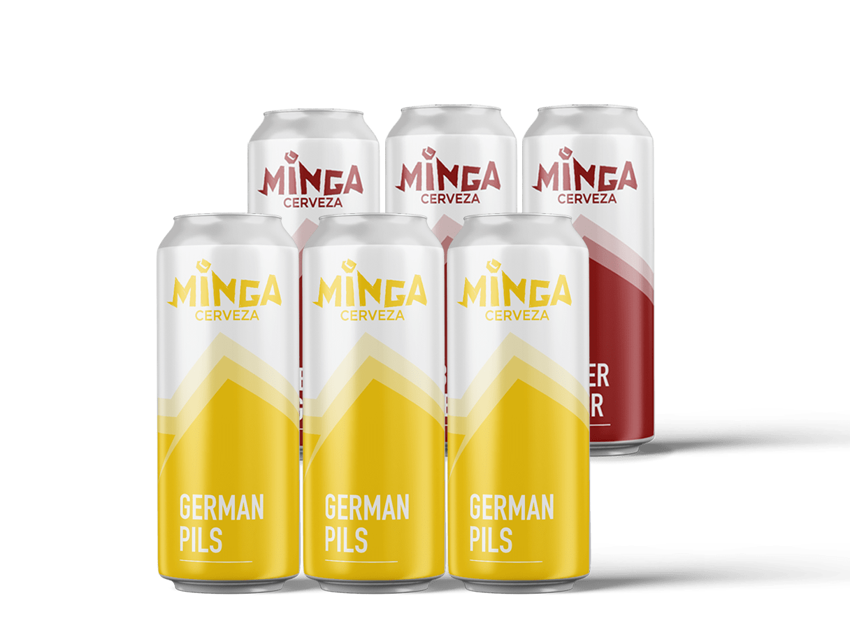 Pack Lager - Cerveza Minga