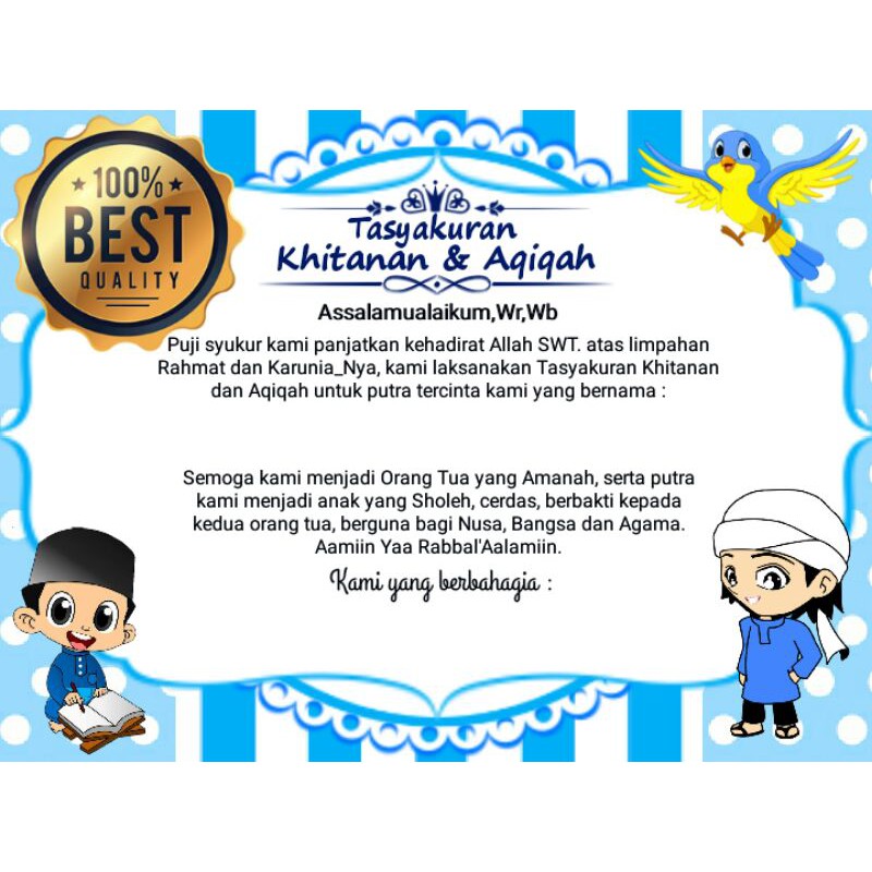 Contoh Ucapan Khitanan Di Nasi Box / Ucapan Khitanan Di Kotak Nasi Doc ... Contoh Ucapan Khitanan Di Nasi Box / Ucapan Khitanan Di Kotak Nasi Doc ...