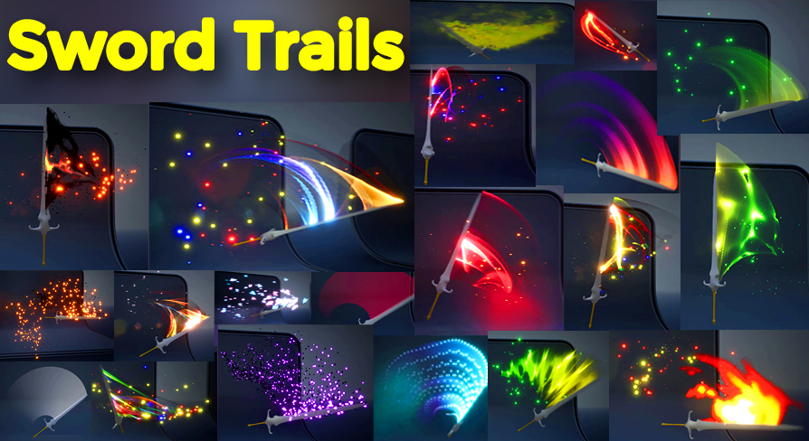 Sword Trails in UE4 Niagara Marketplace - CGHOW | Ashif Ali