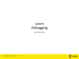 Welcome To Learning Debugging Debugging Documentation