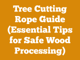 Tree Cutting Rope Guide Essential Tips For Safe Wood Processing