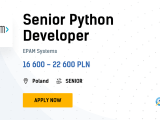 Senior Python Developer Epam Systems Challengerocket