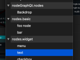 Nodestreewidget Nodegraphqt