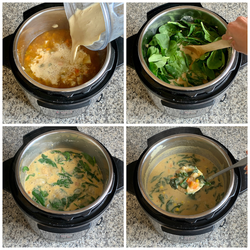 Potato, White Bean, Cauliflower Chowder - Chanty Veggie