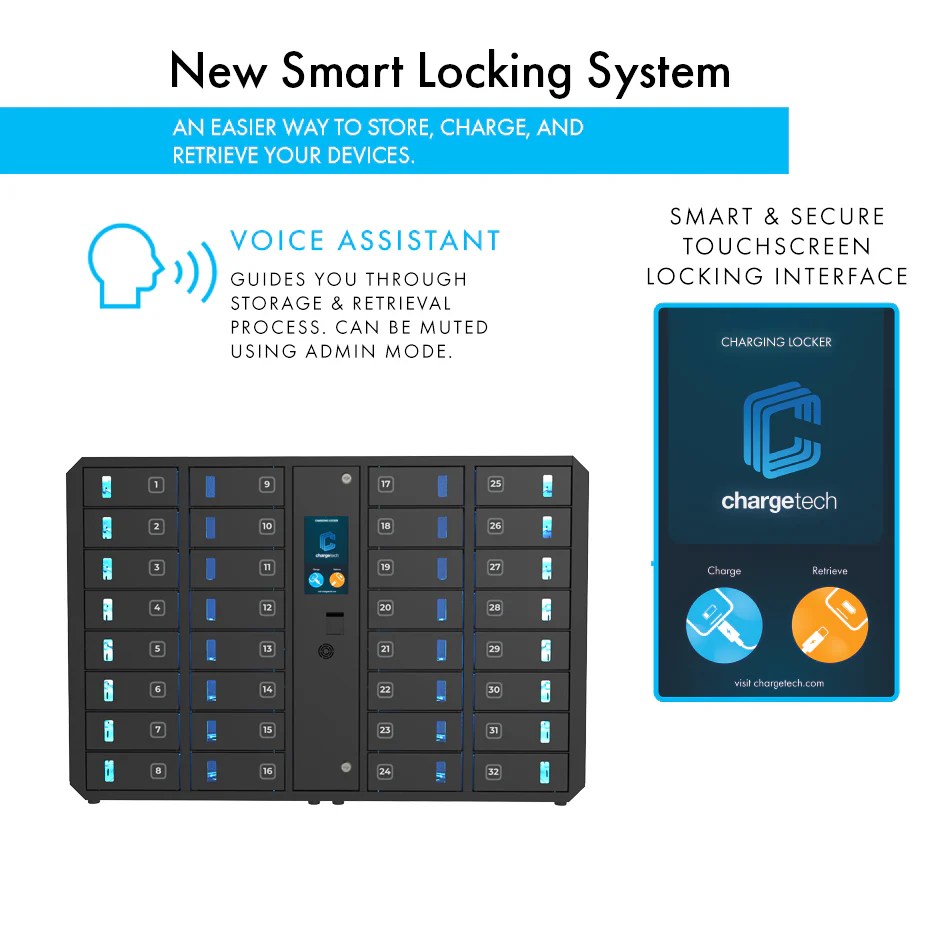 Guardian 32 Charging Locker Chargetech
