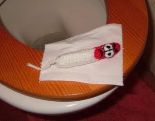 tampon crafts | Adventures in Menstruating