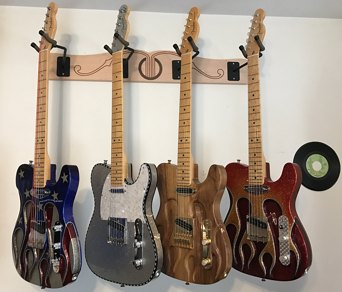 Buck Owens/Don Rich Sparkle Tribute Telecaster | ChasingGuitars