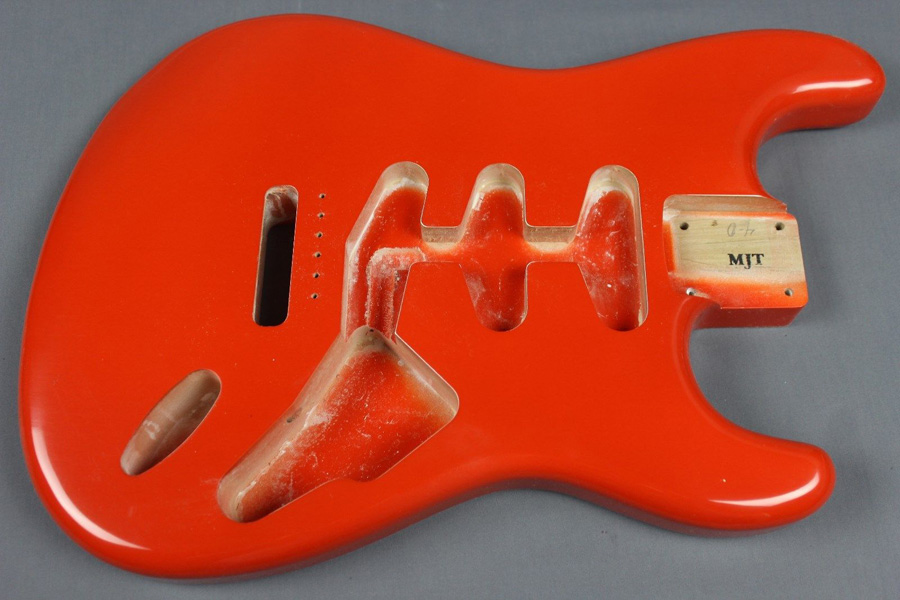 Red Custom Stratocaster Build | ChasingGuitars