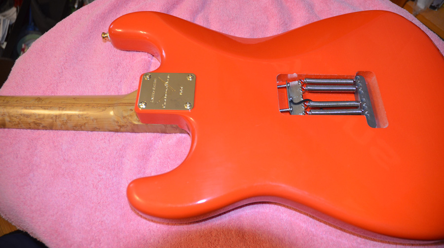 Red Custom Stratocaster Build | ChasingGuitars