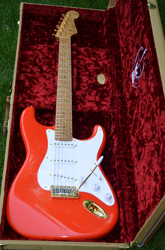 Red Custom Stratocaster Build | ChasingGuitars