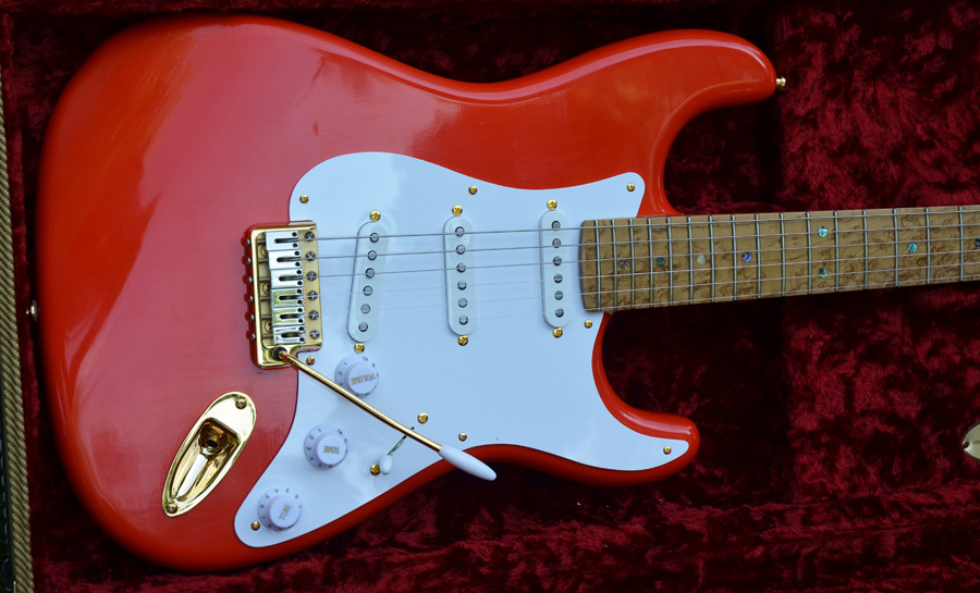 Custom Built Red Stratocaster | ChasingGuitars