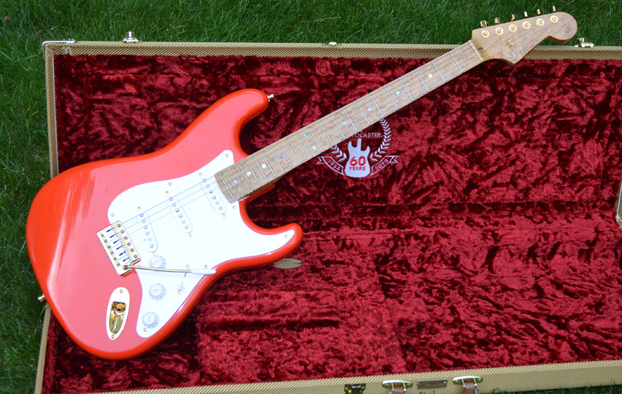 Red Custom Stratocaster Build | ChasingGuitars