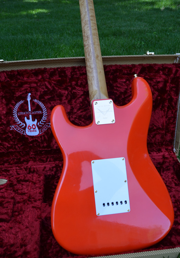 Red Custom Stratocaster Build | ChasingGuitars