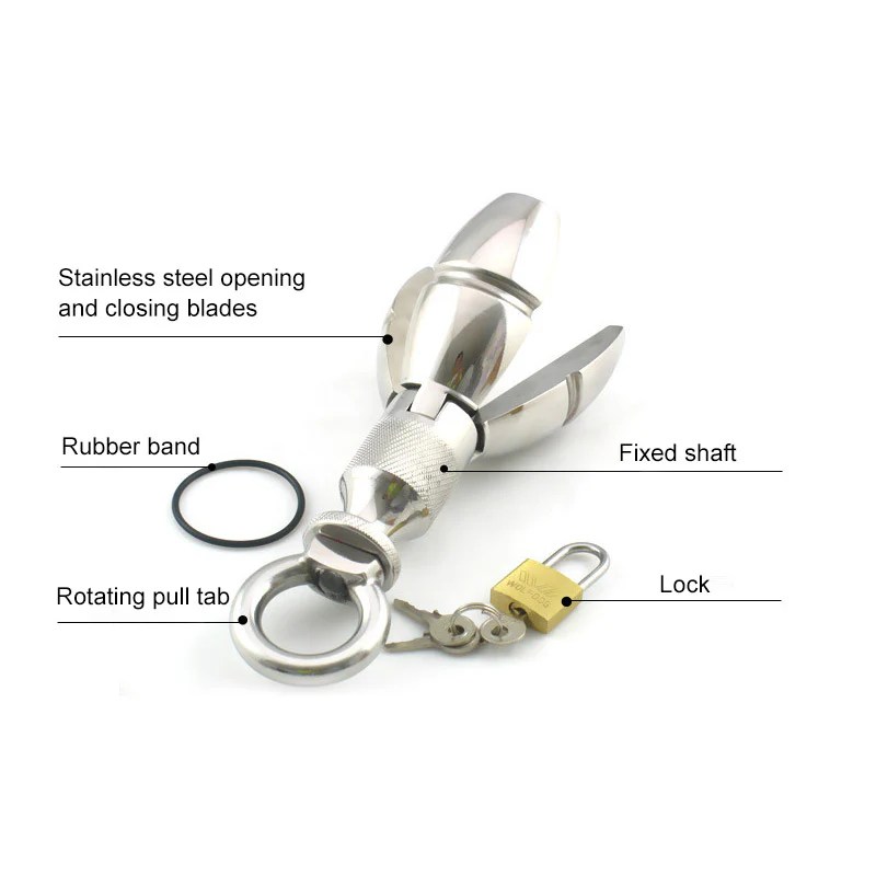 Locking Butt Plug Chastity4lover