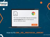 Fix Err Ssl Protocol Error In Chrome Other Browsers