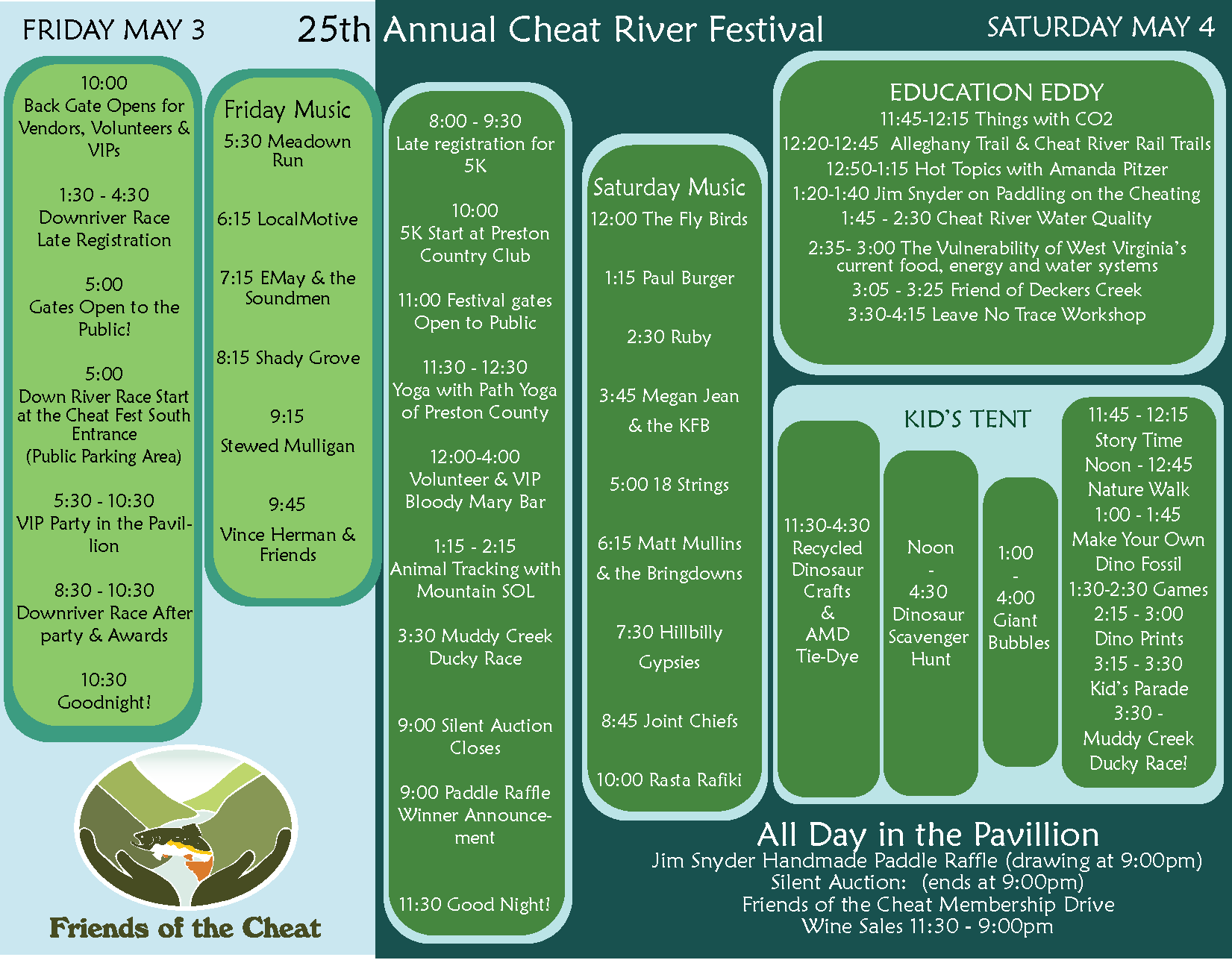Schedule Of Events schedule-of-events