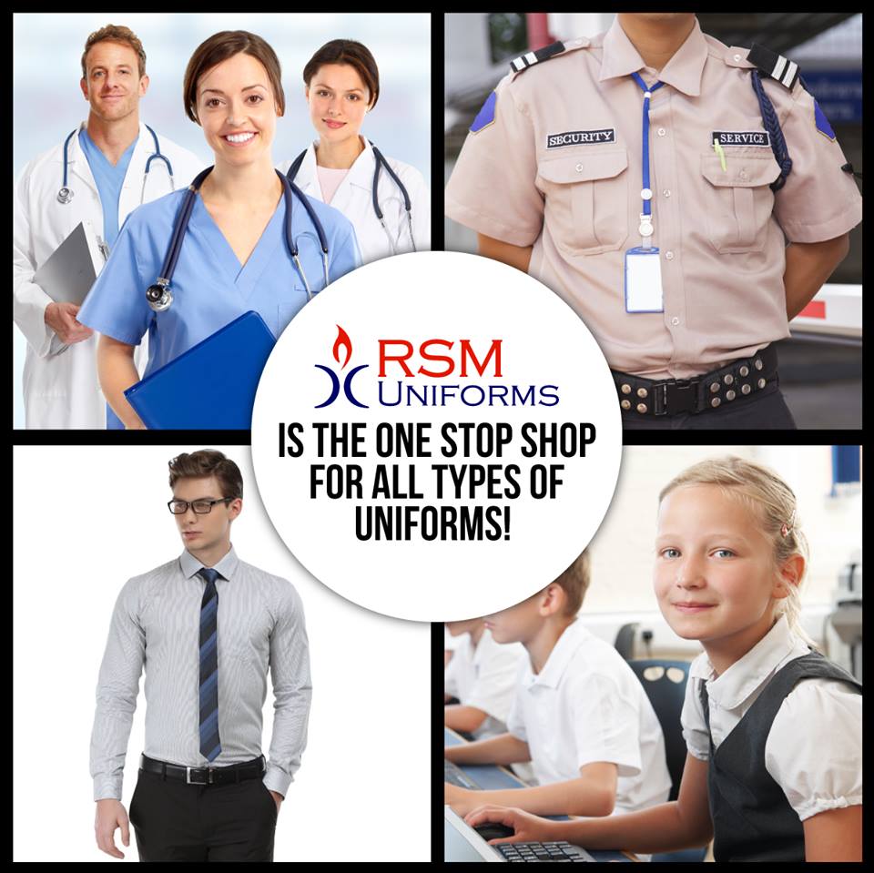 RSM Uniforms - One stop shop for all type of Uniforms !! - Chennai Uniforms